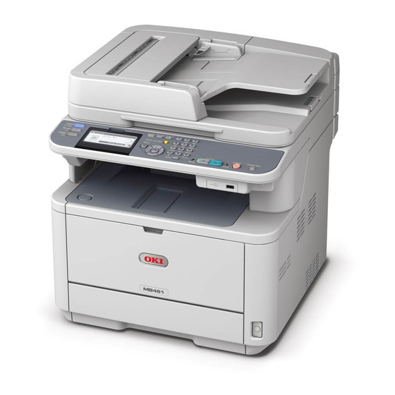 OKI MB461MFP MATERIAL SAFETY DATA SHEET Pdf Download | ManualsLib