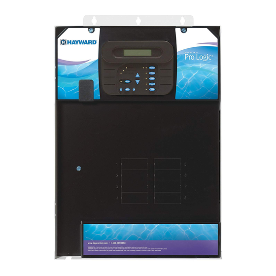 HAYWARD PRO LOGIC OPERATION MANUAL Pdf Download | ManualsLib