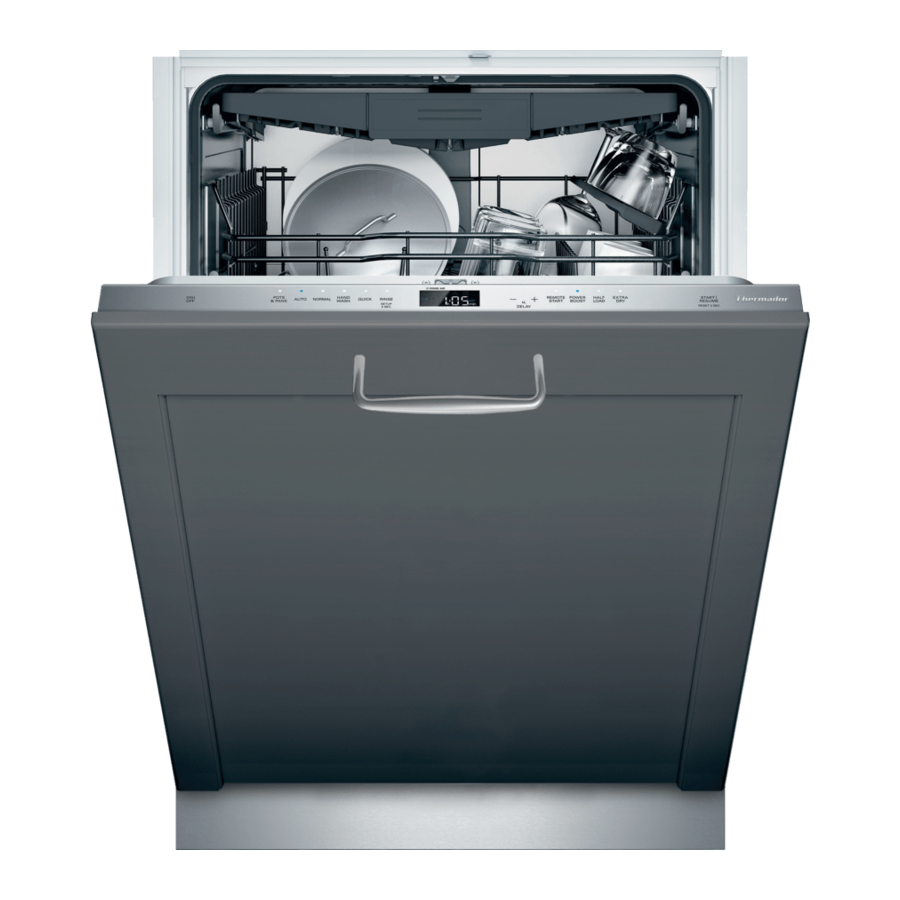 THERMADOR DWHD650GPR INSTALLATION INSTRUCTIONS Pdf Download | ManualsLib