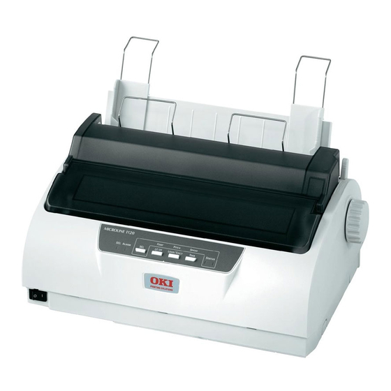 OKI ML1120 SAFETY & WARRANTY Pdf Download | ManualsLib