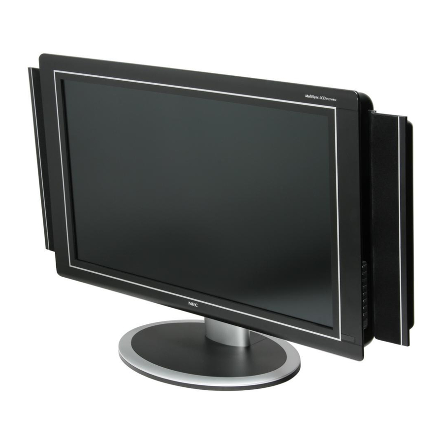 NEC LCD3735WXM - MULTISYNC - 37" LCD TV SPECIFICATIONS Pdf Download ...