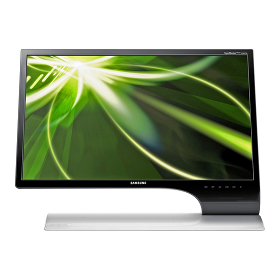 SAMSUNG SYNCMASTER S24B750V USER MANUAL Pdf Download | ManualsLib