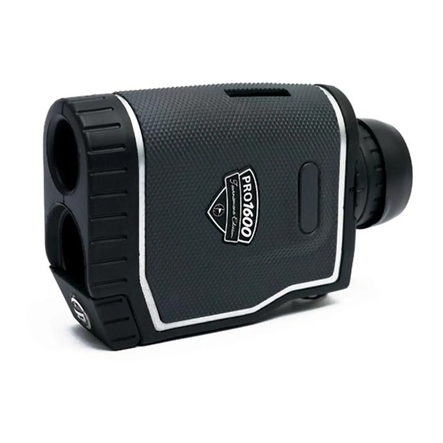 BUSHNELL PRO 1600 TOURNAMENT EDITION OWNER'S MANUAL Pdf Download ...