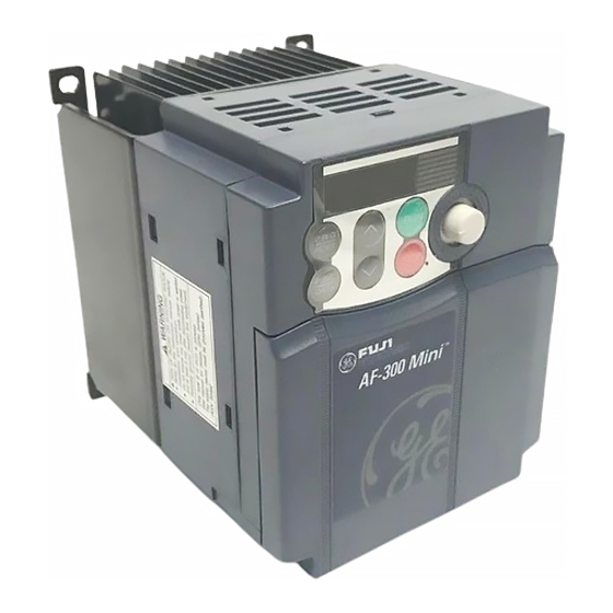 GE FUJI ELECTRIC AF-300 MINI STARTUP MANUAL Pdf Download | ManualsLib