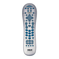 Rca RCR812 - Universal Remote Control Manuals | ManualsLib