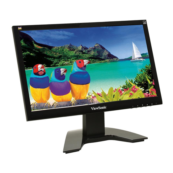 VIEWSONIC VA1912-LED USER MANUAL Pdf Download | ManualsLib