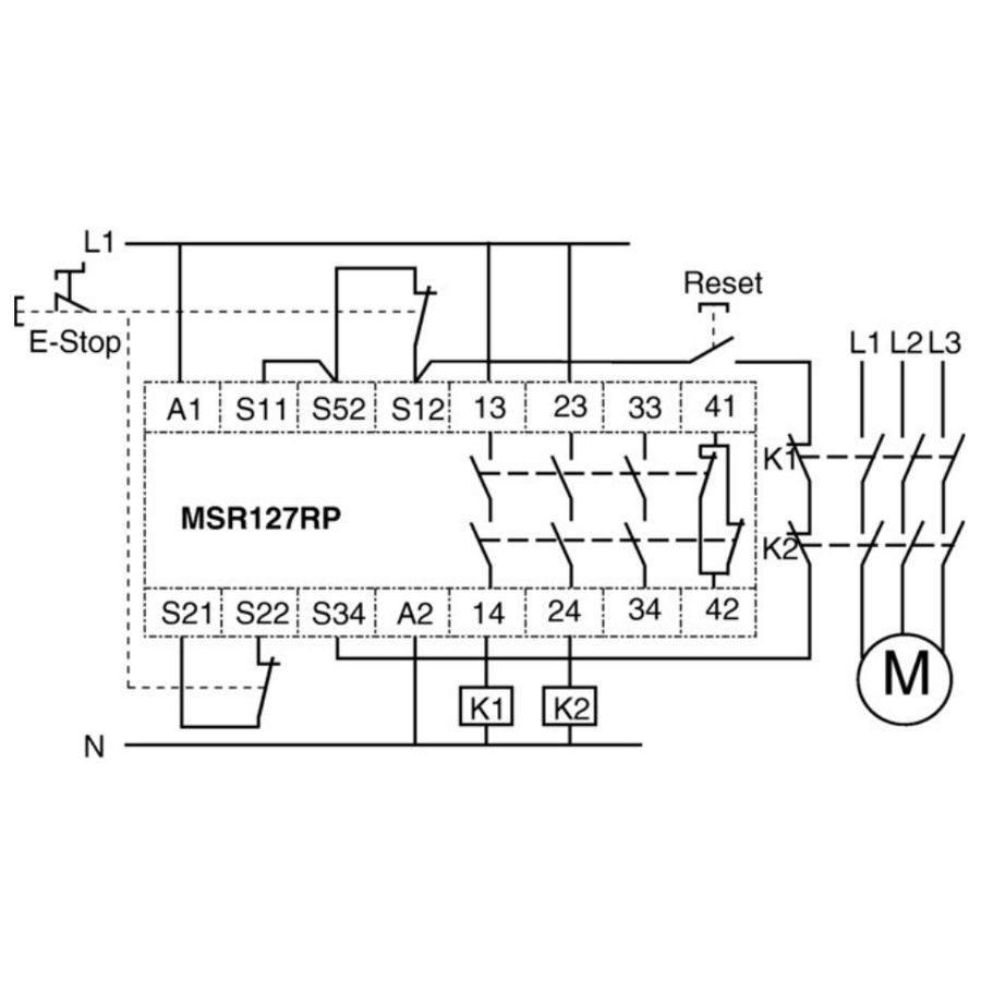 How to Wire Rockwell MSR127RTP Safety Relay | ManualsLib