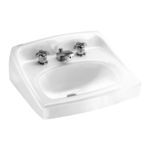 AMERICAN STANDARD LUCERNE 0355.012 SPECIFICATION SHEET Pdf Download ...