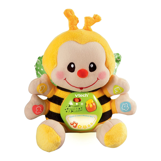 VTECH TOUCH & LEARN MUSICAL BEE USER MANUAL Pdf Download | ManualsLib