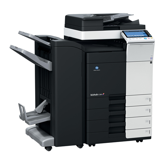 KONICA MINOLTA BIZHUB C224 QUICK START MANUAL Pdf Download | ManualsLib