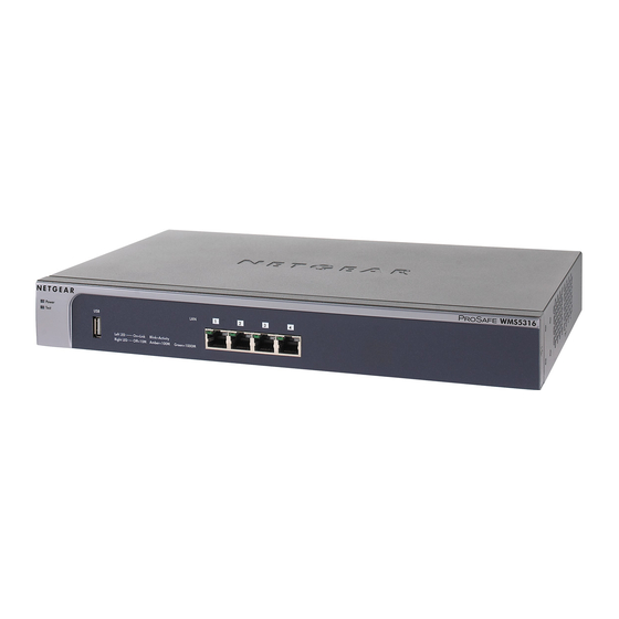 NETGEAR WMS5316 - PROSAFE 16-AP WIRELESS MANAGEMENT SYSTEM REFERENCE ...