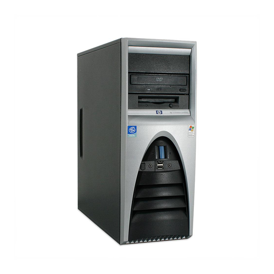HP WORKSTATION XW6000 HARDWARE REFERENCE MANUAL Pdf Download | ManualsLib
