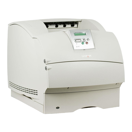 LEXMARK T632 SERVICE MANUAL Pdf Download | ManualsLib