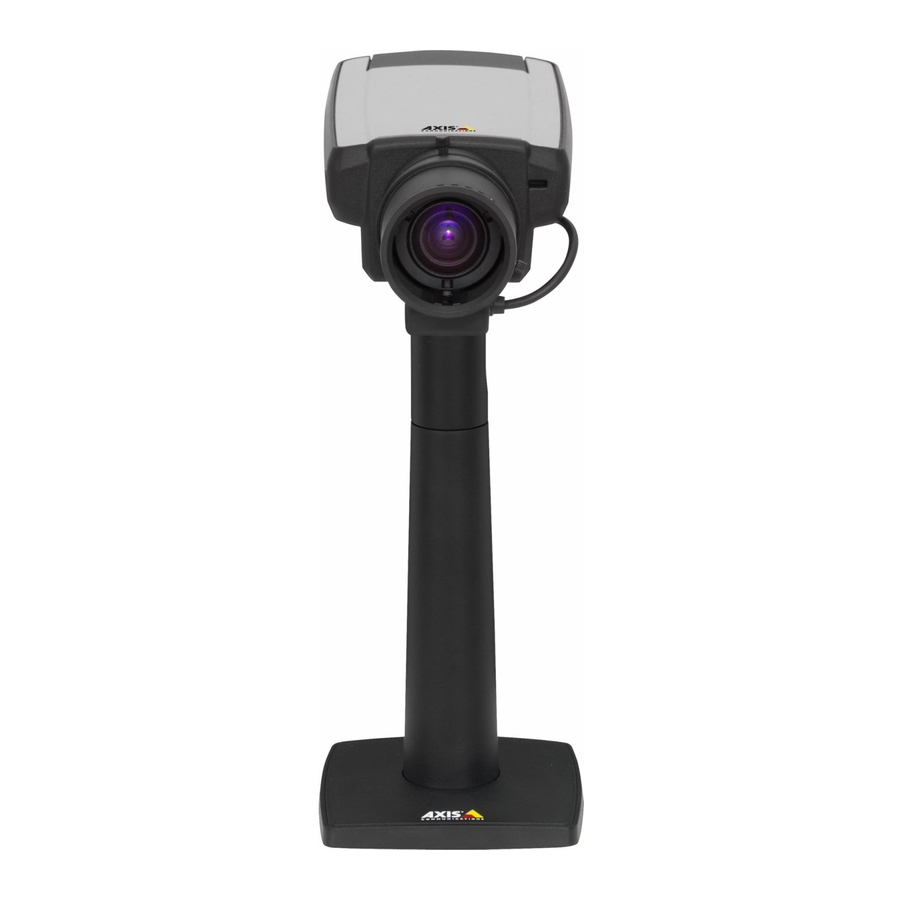 AXIS Q1604 USER MANUAL Pdf Download | ManualsLib