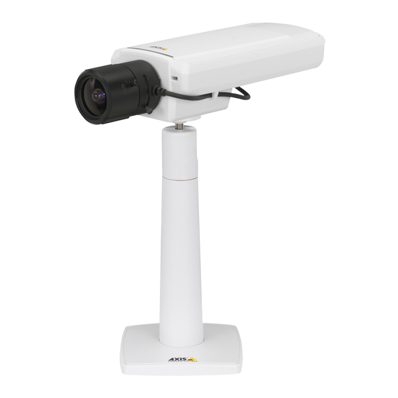 AXIS P1346 USER MANUAL Pdf Download | ManualsLib