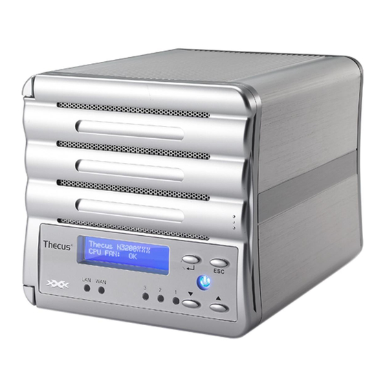 THECUS N2200XXX USER MANUAL Pdf Download | ManualsLib