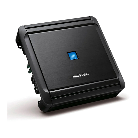 ALPINE MRP-M500 OWNER'S MANUAL Pdf Download | ManualsLib