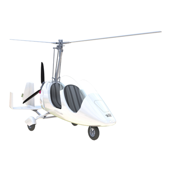 User Manuals: Auto gyro MTO SPORT Gyrocopter Aircraft