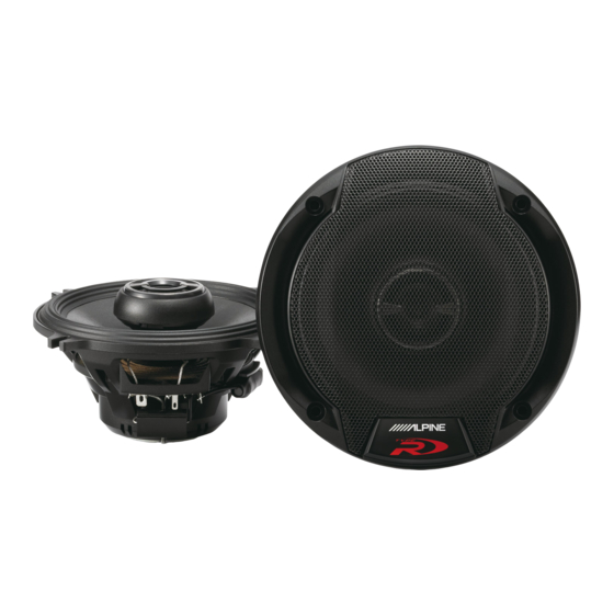 ALPINE SPR-50 INSTALLATION MANUAL Pdf Download | ManualsLib