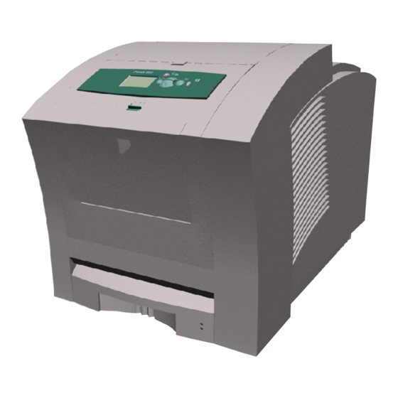XEROX PHASER 860 ADVANCED FEATURES AND TROUBLESHOOTING MANUAL Pdf ...