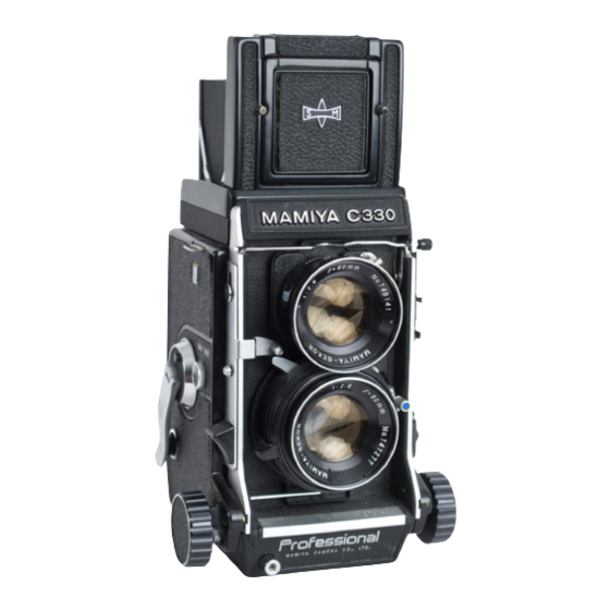 MAMIYA C330S INSTRUCTION MANUAL Pdf Download | ManualsLib