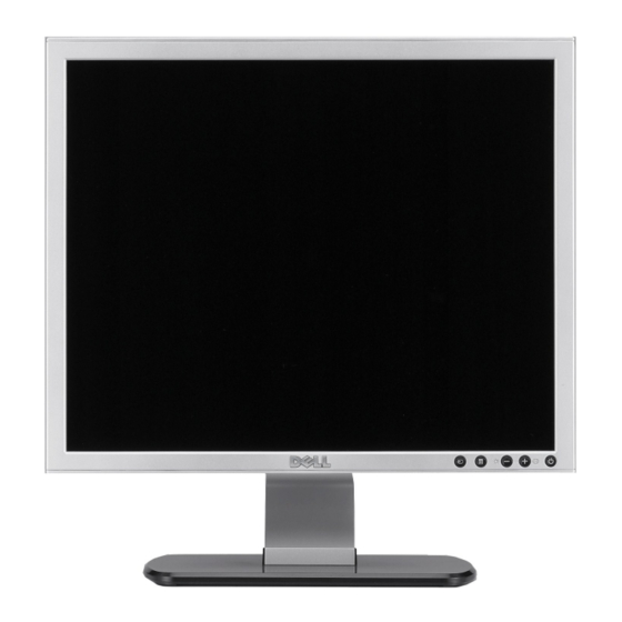 DELL SP1908FP - 19" LCD MONITOR USER MANUAL Pdf Download | ManualsLib