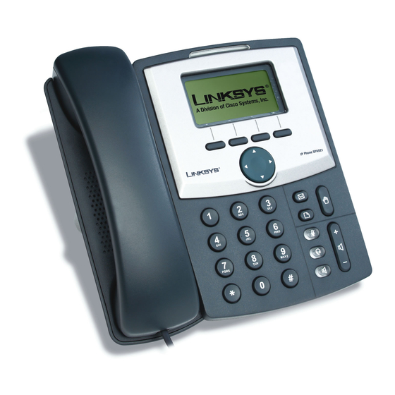LINKSYS SPA942 - CISCO - IP PHONE USER MANUAL Pdf Download | ManualsLib