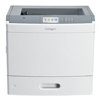Lexmark X792 Manuals | ManualsLib