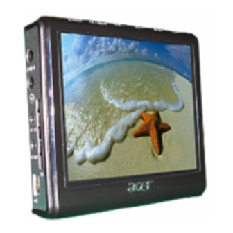 ACER MP400 USER MANUAL Pdf Download | ManualsLib