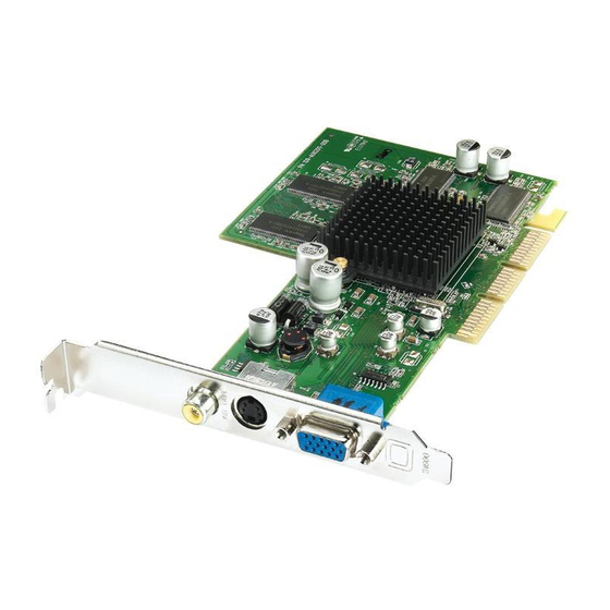 ATI TECHNOLOGIES RADEON 9200 INSTALLATION MANUAL Pdf Download | ManualsLib