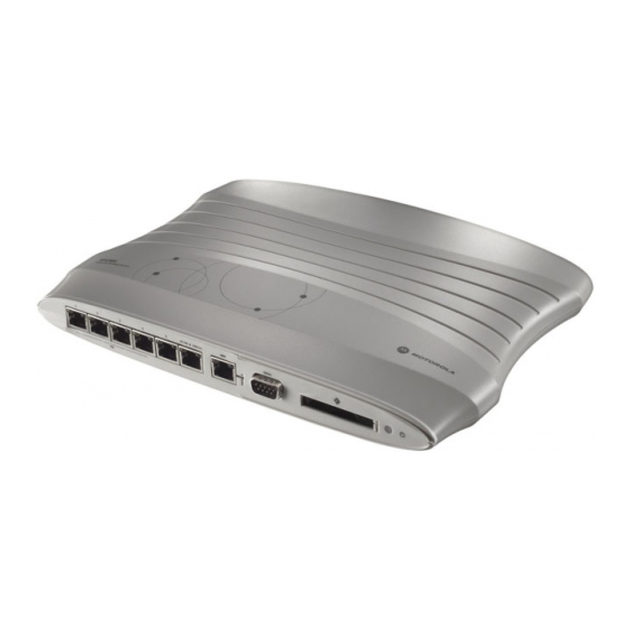 MOTOROLA WS2000 - WIRELESS SWITCH - NETWORK MANAGEMENT DEVICE CLI ...