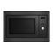FISHER & PAYKEL OM25BLSB1 MICROWAVE OVEN INSTALLATION MANUAL/USER ...