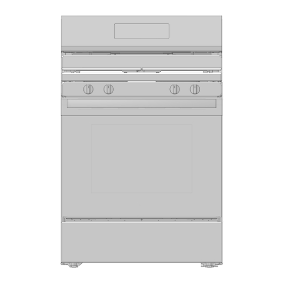 WHIRLPOOL WFGS3530R SERIES DIMENSION MANUAL Pdf Download | ManualsLib