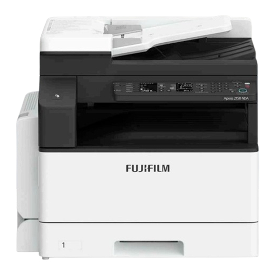Fujifilm Apeos 2150 NDA Manuals | ManualsLib