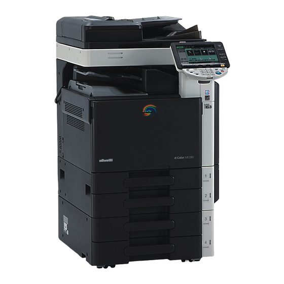 OLIVETTI D-COLOR MF 220 ADVANCED MANUAL Pdf Download | ManualsLib