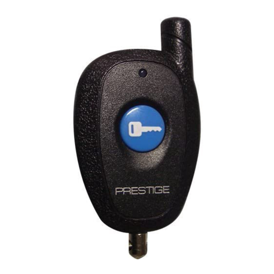 AUDIOVOX PRESTIGE 07S1BP PROGRAMMING MANUAL Pdf Download | ManualsLib