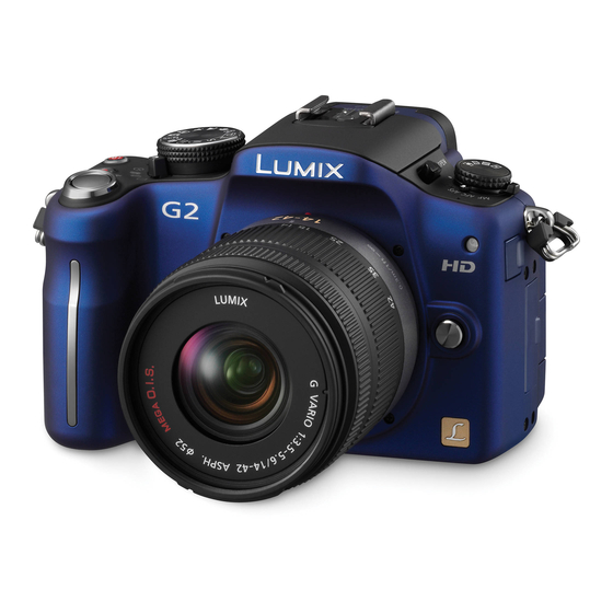 PANASONIC DMC-G2A BROCHURE Pdf Download | ManualsLib