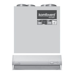 KOMFOVENT DOMEKT REGO 200VE-B INSTALLATION AND MAINTENANCE MANUAL Pdf ...