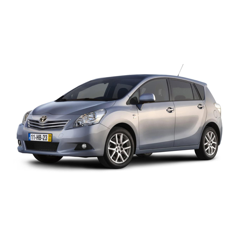 TOYOTA VERSO DIMENSIONS Pdf Download | ManualsLib