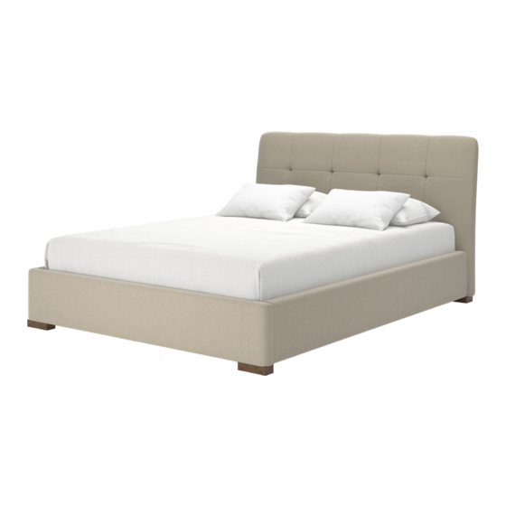 San diego ottoman upholstered bed frame store