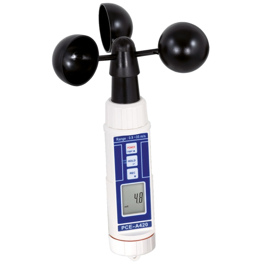 PCE-A420 Cup Anemometer User Manual | ManualsLib