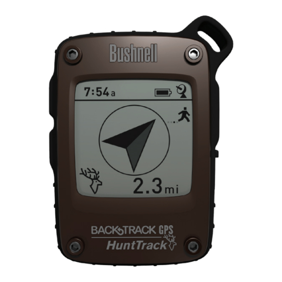 BUSHNELL BACK TRACK 360500 INSTRUCTION MANUAL Pdf Download | ManualsLib