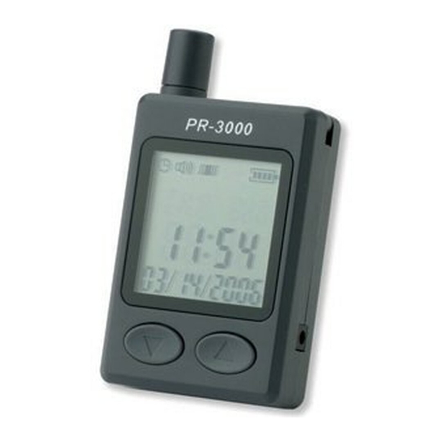 DAKOTA ALERT PR-3000 OWNER'S MANUAL Pdf Download | ManualsLib