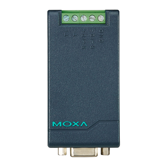 MOXA TECHNOLOGIES TRANSIO TCC-80I USER MANUAL Pdf Download | ManualsLib