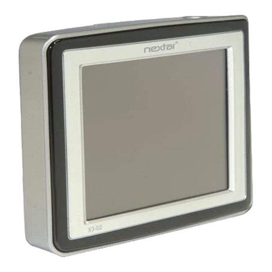 NEXTAR X3-02 - AUTOMOTIVE GPS RECEIVER MANUAL Pdf Download | ManualsLib