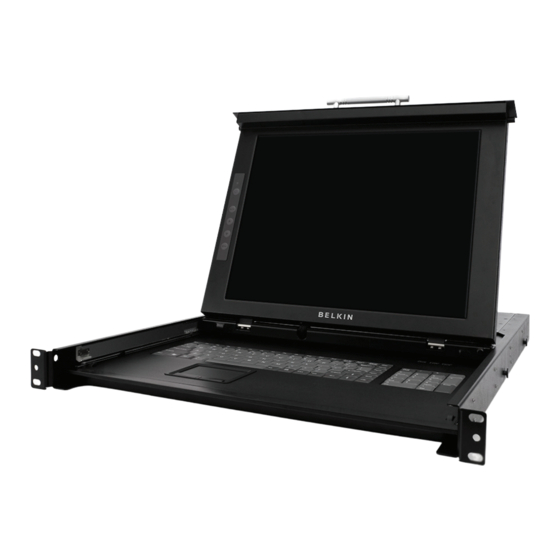 BELKIN F1DC101P-DR - 17'' LCD RACK CONSOLE SPECIFICATIONS Pdf Download ...