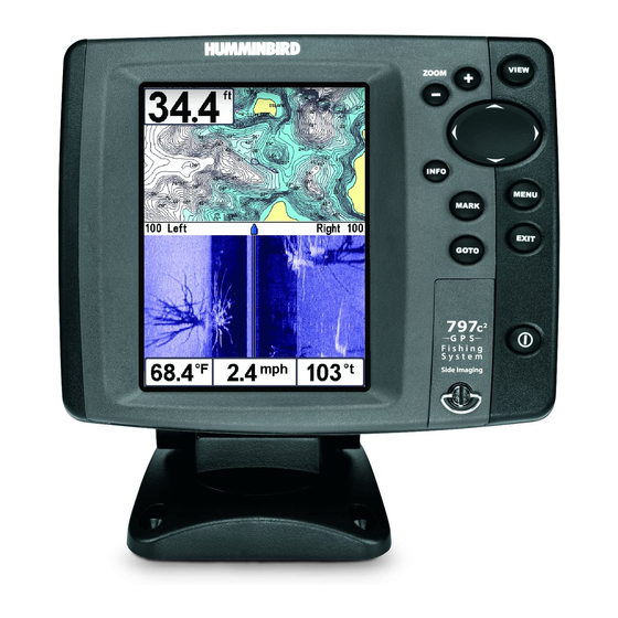 HUMMINBIRD 797C2 GPS CHARTPLOTTER OPERATION MANUAL Pdf Download | ManualsLib