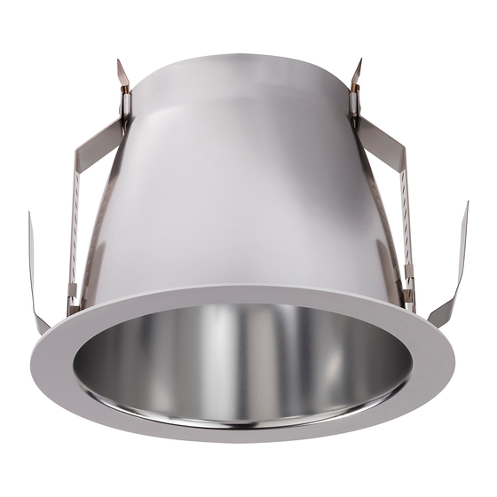LIGHTOLIER CALCULITE COMPACT FLUORESCENT DOWNLIGHTS INSTALLATION ...