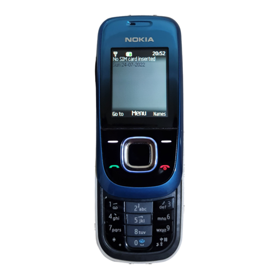 NOKIA 2680 USER MANUAL Pdf Download | ManualsLib
