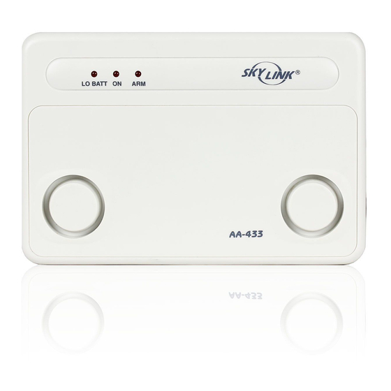SKYLINK AA-433 GUIDE MANUAL Pdf Download | ManualsLib